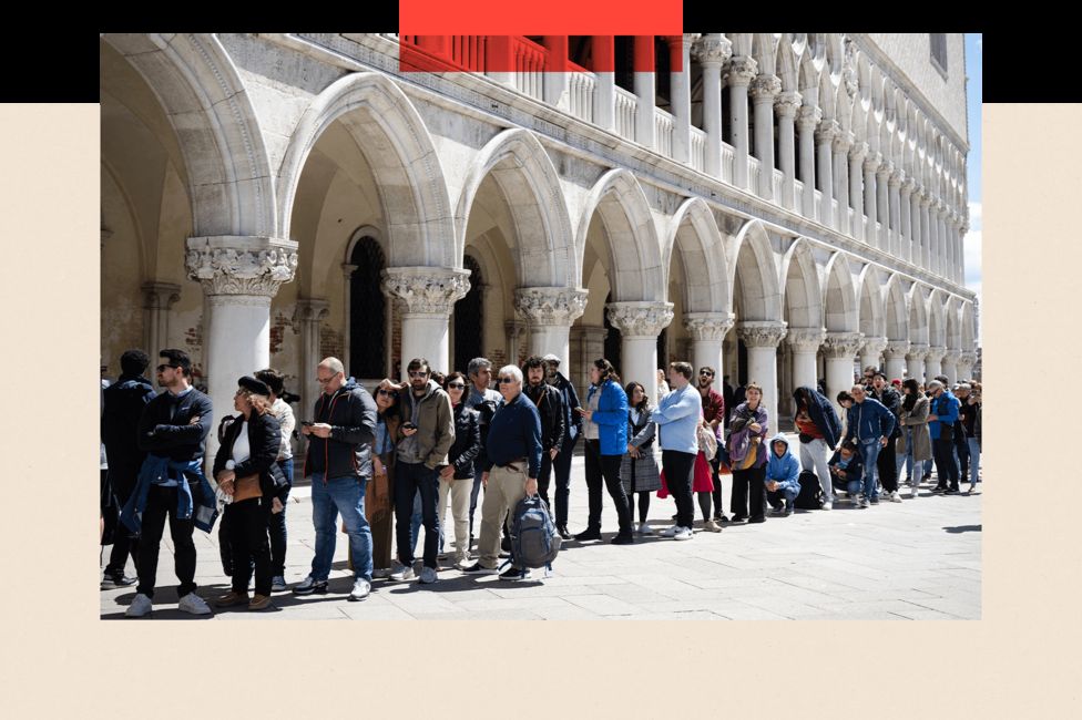 Tourism is booming but some say there are now too many tourists - BBC News