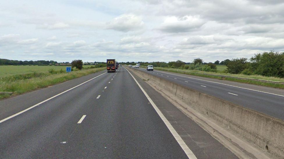 Doncaster M18 crash: Taxi passenger dies after collision - BBC News