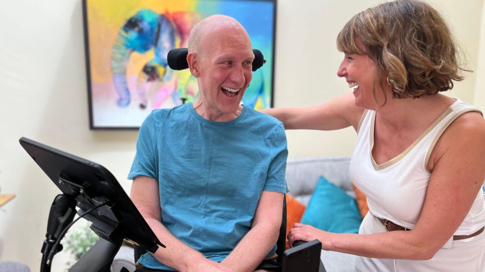 'Sun still shines' after MND diagnosis, says patient - BBC News