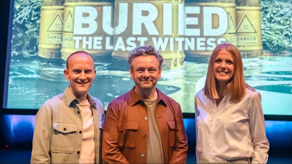 How Michael Sheen helped to uncover a dark environmental secret - BBC News