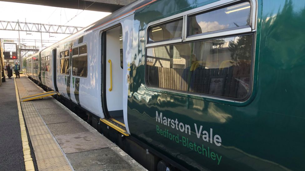 Marston Vale Line services to fully return on suspended route - BBC News