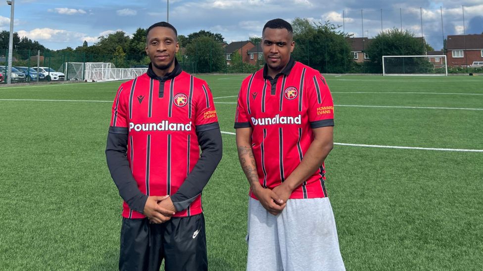 Rapper records song for launch of Walsall FC's new home kit - BBC News