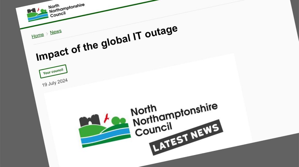 Northamptonshire GPs and public services hit by computer outage - BBC News