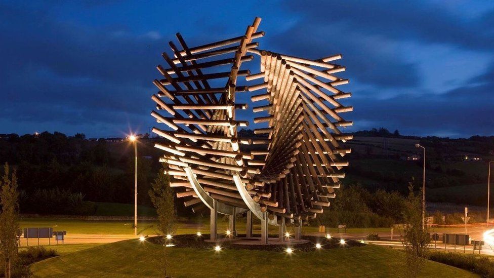 Derry artist's Letterkenny artwork gets An Post stamp of approval - BBC ...