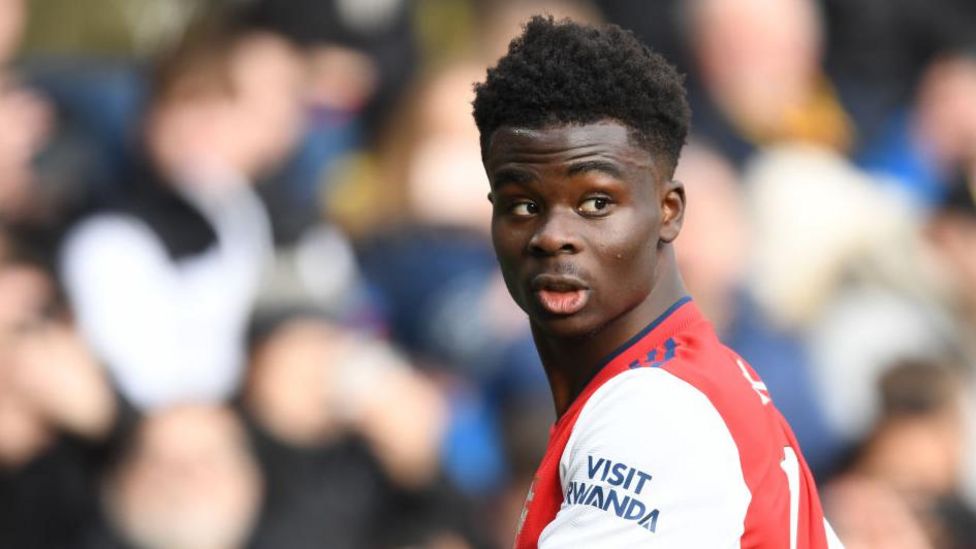 Every game is a cup final - Saka - BBC Sport