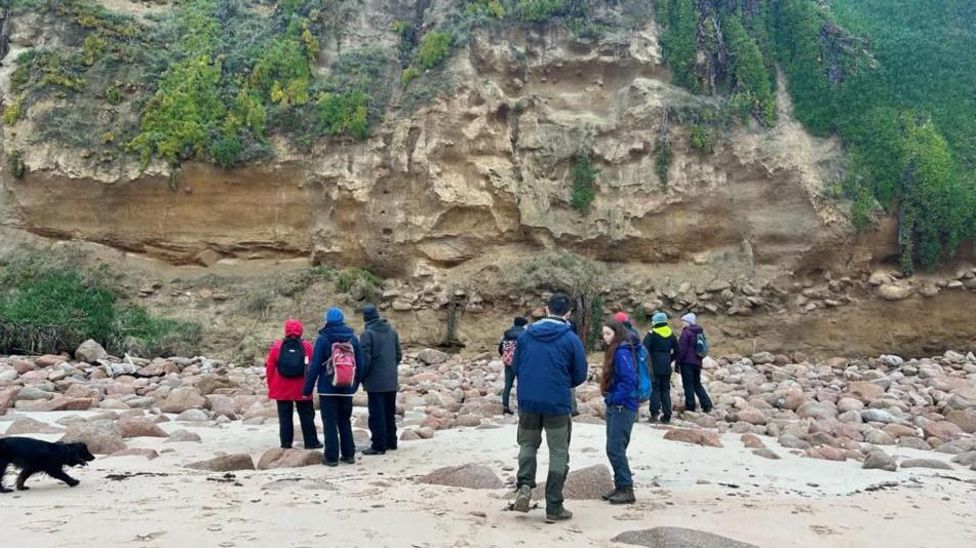 Geological training for Jersey tour guides in Geopark bid - BBC News