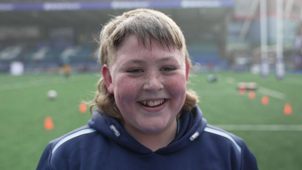 Visually-impaired rugby: Children revel in pioneering Cardiff event ...