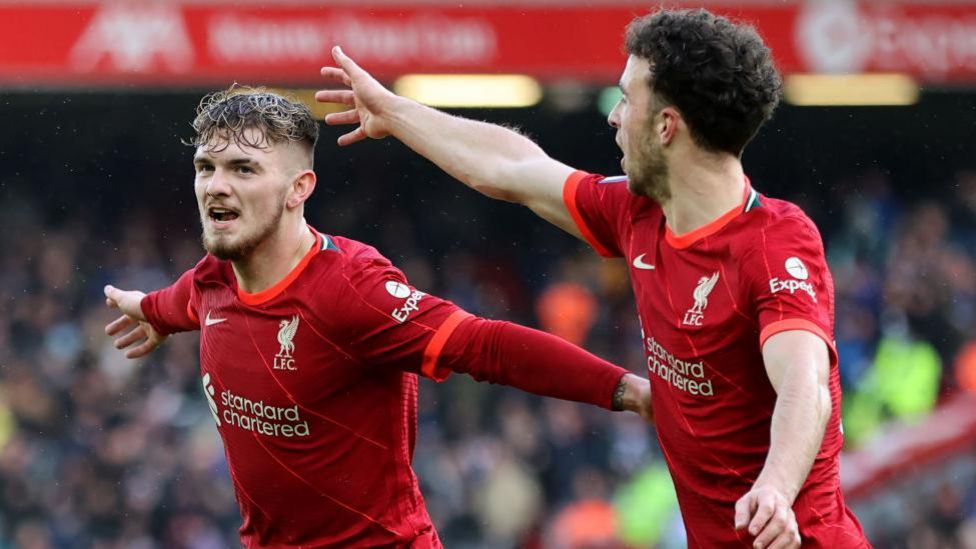 Liverpool: 'Fairytale' for Elliott after goal in front of the Kop - BBC ...