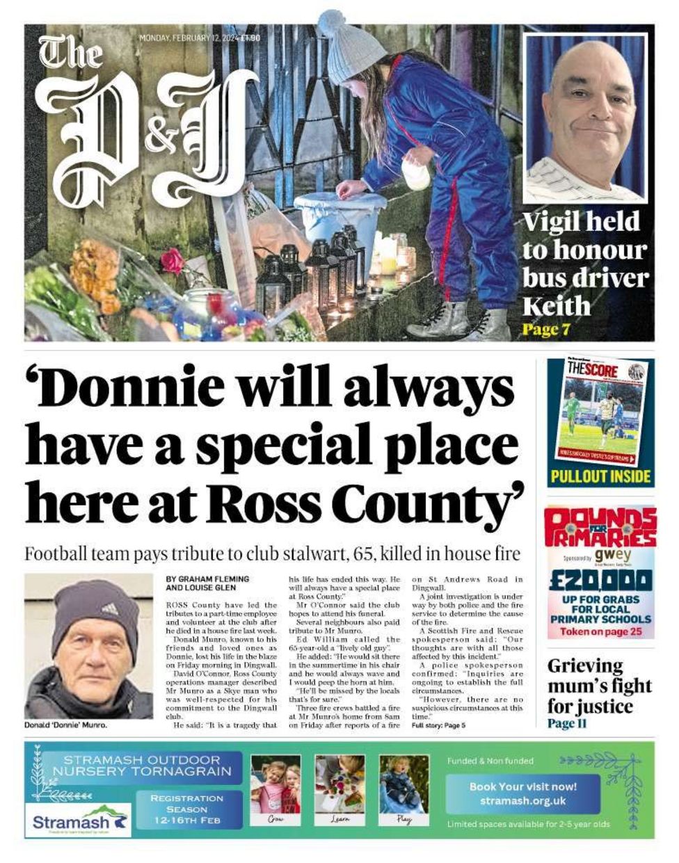 Scotland's papers: Pressure on Matheson and Trump attack on Nato - BBC News