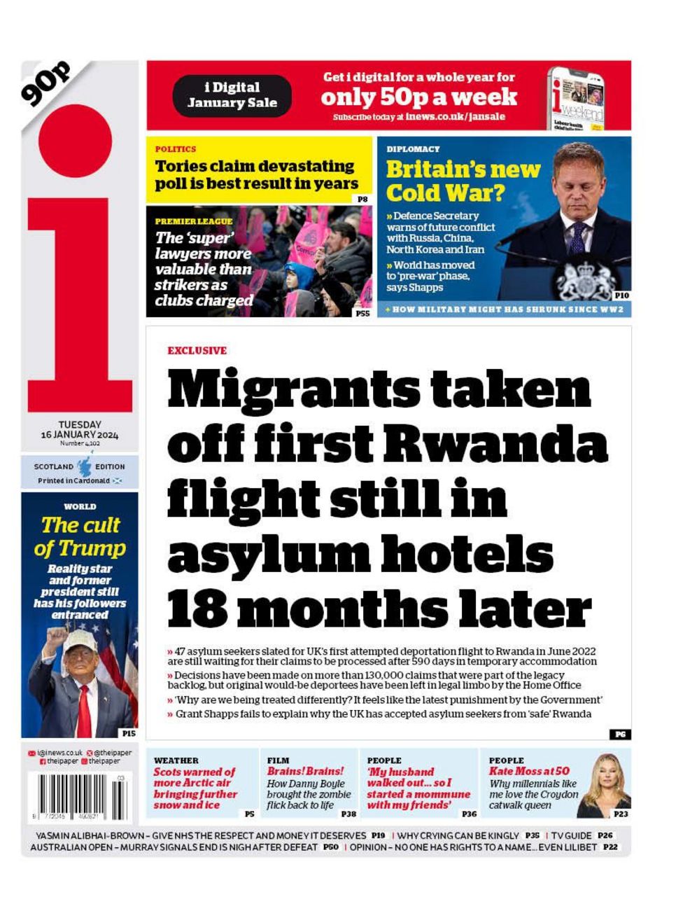 Scotland's papers: Asylum 'fast-track' and FM's in-law on drug charge ...