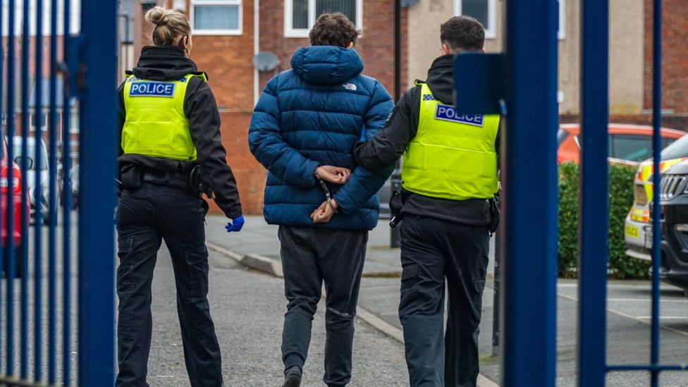 North East and Cumbria county lines crackdown makes180 arrests - BBC News