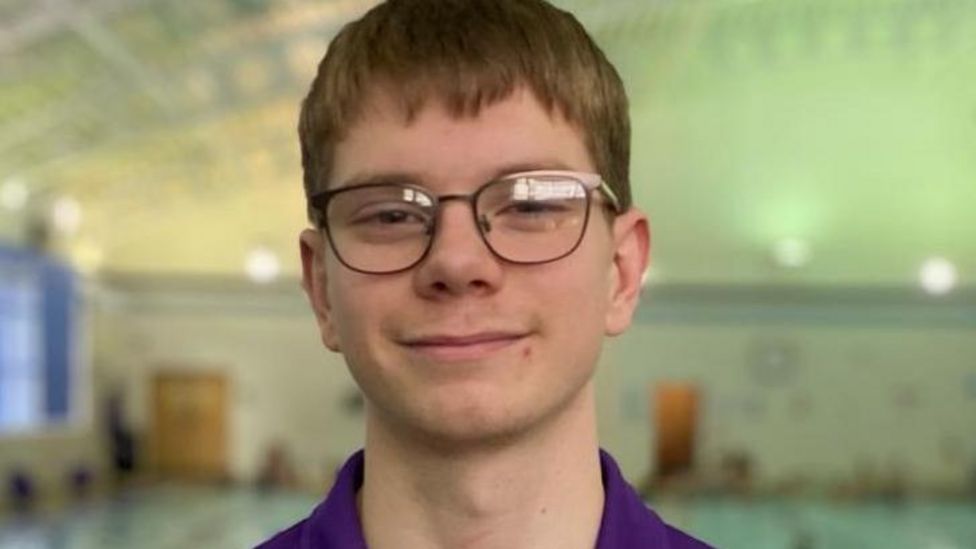 The young disabled swim champ inspiring others - BBC News