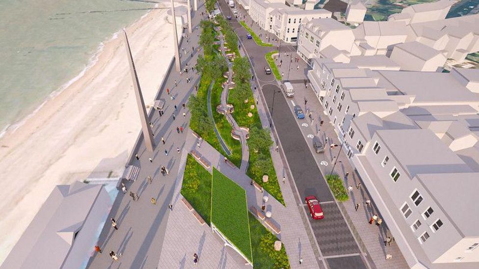 'Climate resilience' plan for Southend seafront to cost £2m - BBC News