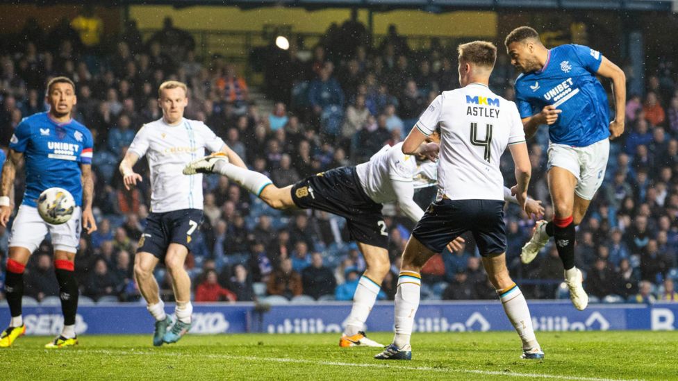 Rangers hit back to thump Dundee: Premiership - BBC Sport - BBC Sport