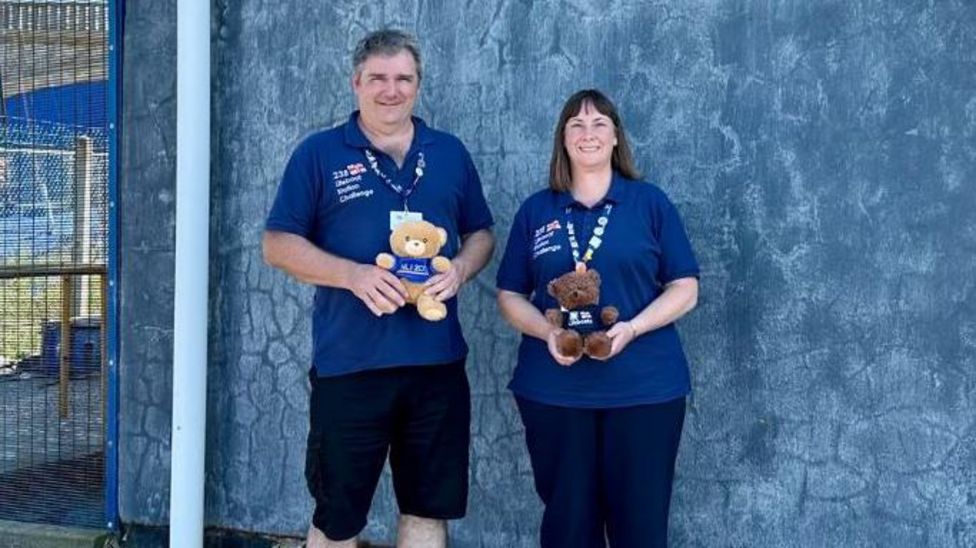 RNLI: Couple's challenge to visit every lifeboat station - BBC News