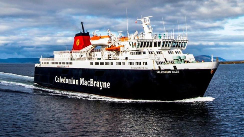 Main Arran ferry MV Caledonian Isles out of action until June - BBC News