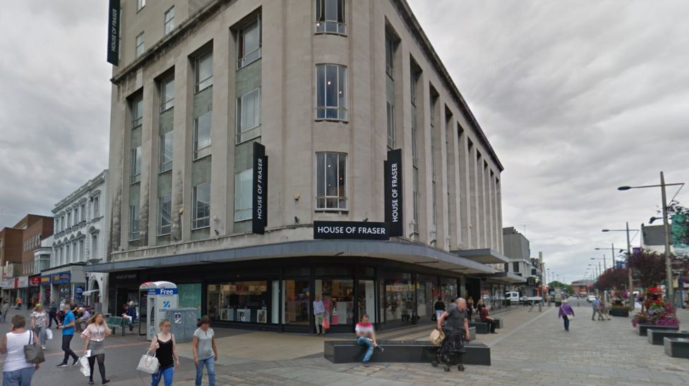 Middlesbrough's House of Fraser building could become music venue - BBC ...