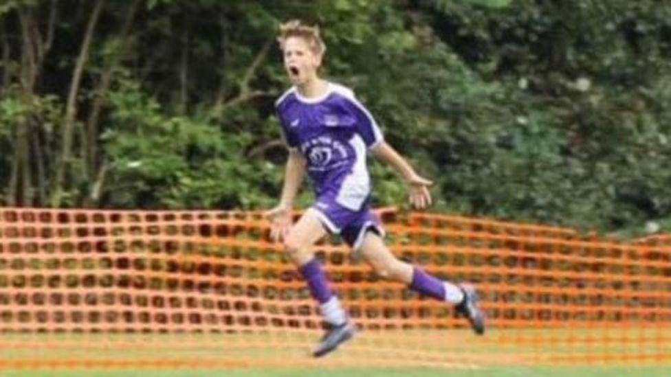 Oly Yorke: Thousands raised after young footballer's brain injury - BBC ...