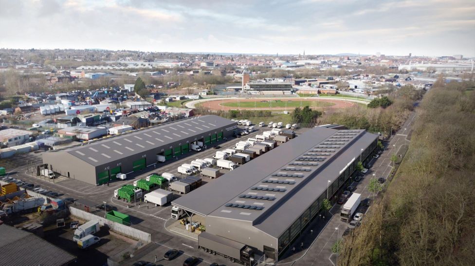 Work on new Wolverhampton market and housing scheme set to start - BBC News