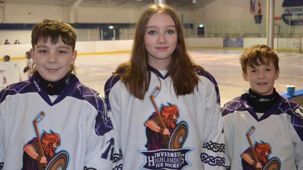 The Highland rink that goes ice-free for three months to survive - BBC News
