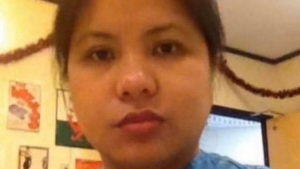 Covid inquest: Nurse Leilani Medel loved to care, says husband - BBC News