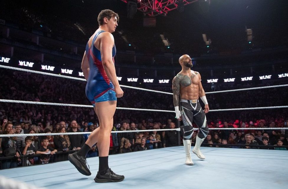 Gladiators and WWE: Apollo was 'guest enforcer' for Ricochet and JD ...