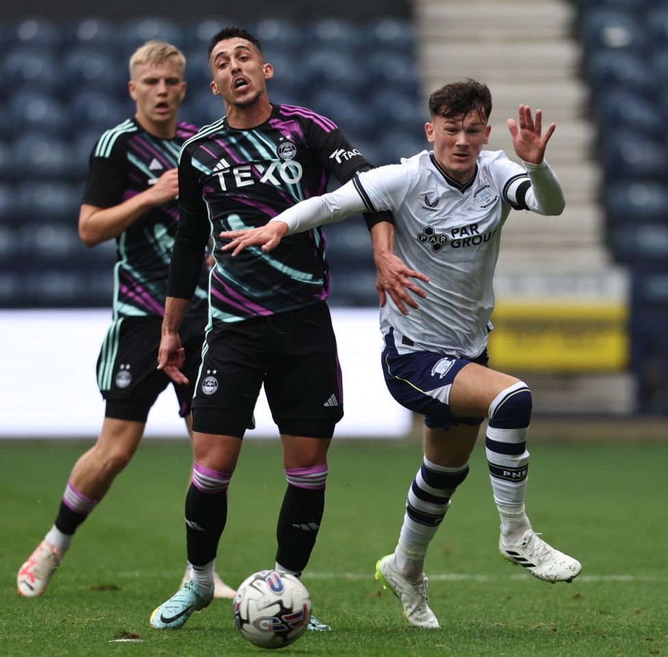 Early double sends Dons to defeat at Preston - BBC Sport