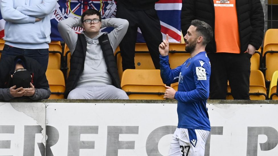 St Johnstone: Rangers wins can inspire us - Clark - BBC Sport