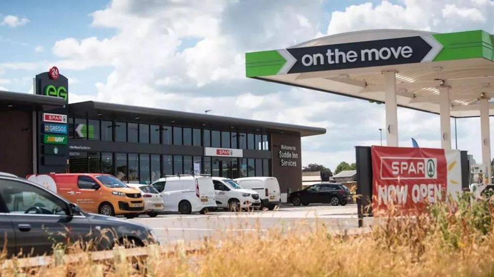 Long-awaited Preston service station creates 50 new jobs - BBC News