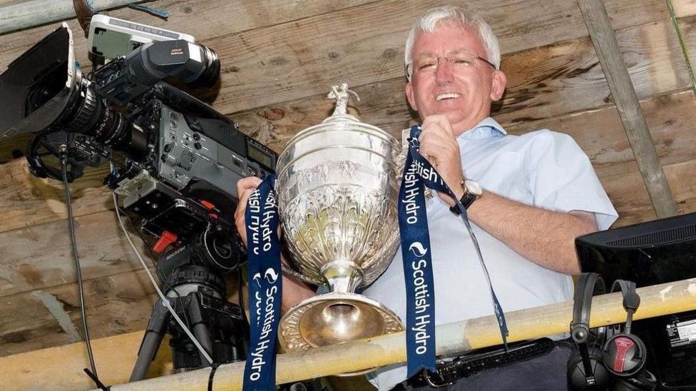 Shinty: 100 years of cup final action at Inverness' Bught Park - BBC News