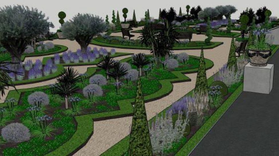 Torbay tree felling at seafront gardens sparks anger - BBC News