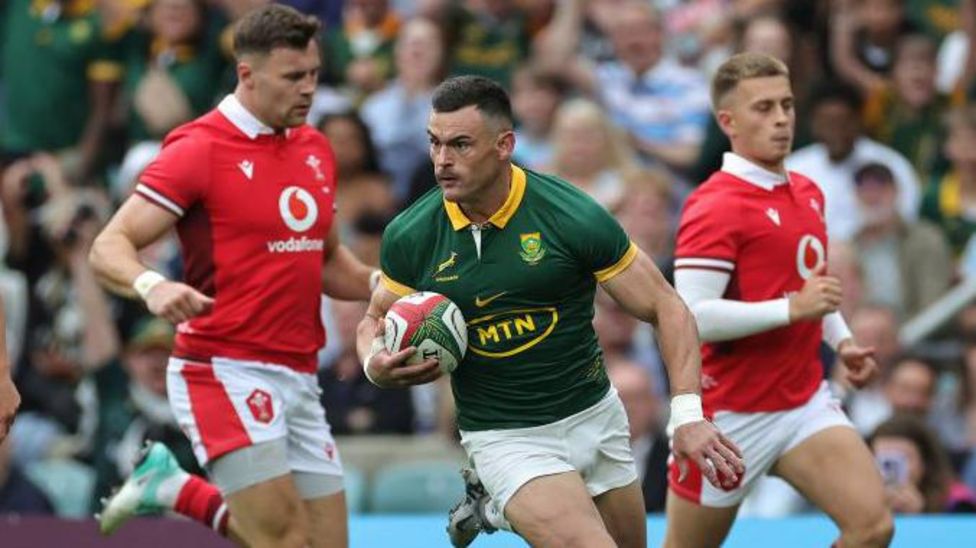 South Africa 41-13 Wales: Springboks ease to five-try win - BBC Sport