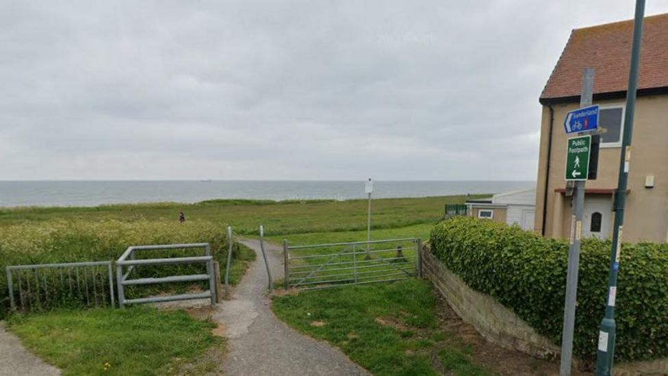 Whitburn coastal path: Erosion fears spark plans to move route - BBC News