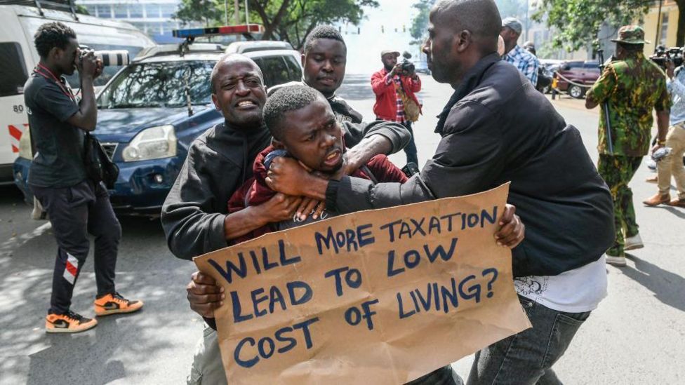 Kenyans' tax burden and why President Ruto wants them to pay more - BBC ...