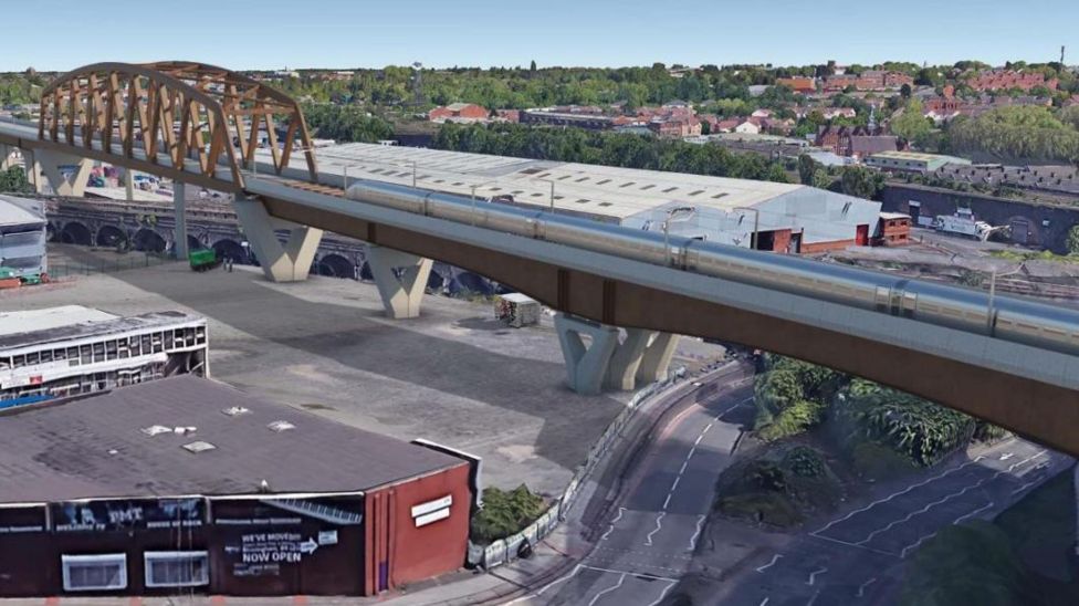 HS2 bridge tribute to Jude Bellingham designs revealed - BBC News