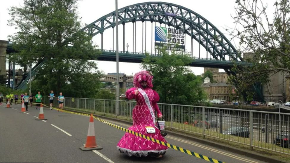 Big Pink Dress fundraiser Colin Burgin-Plews shocked by diagnosis - BBC ...
