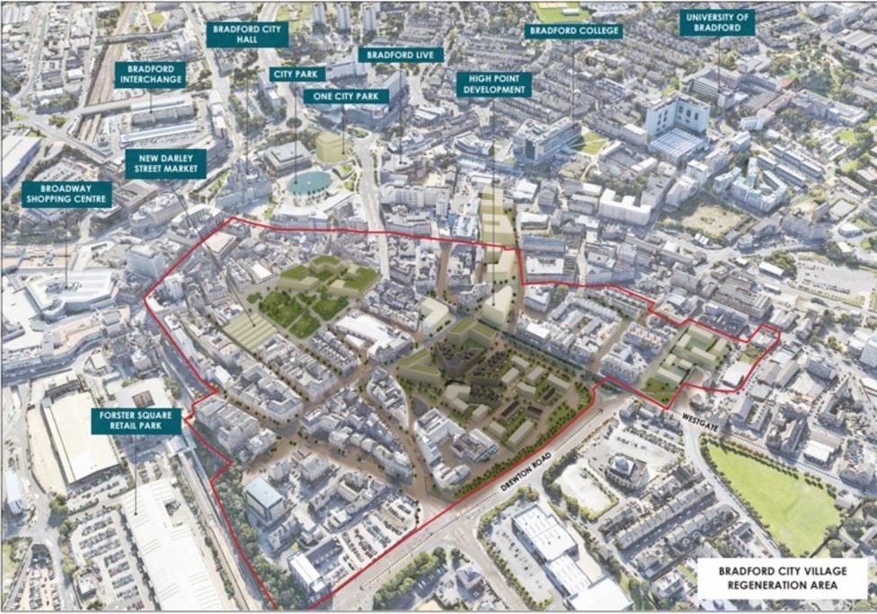 Work on Bradford 'City Village' plan could start in 2024 - BBC News