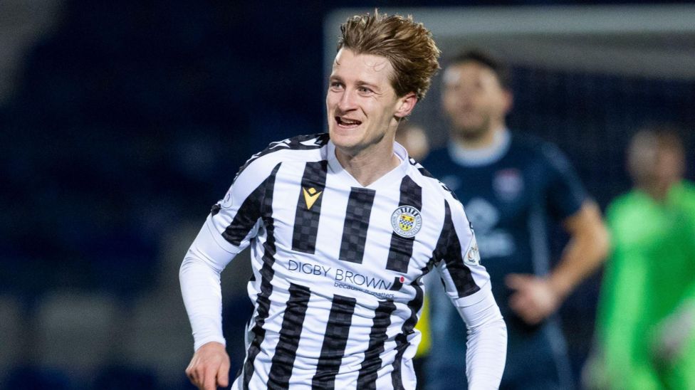 St Mirren's Alex Grieve joins Dundee Utd on short-term loan - BBC Sport