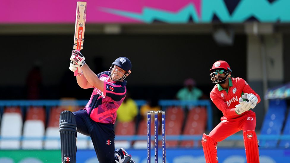 T20 World Cup: Scotland thrash Oman to boost Super 8s hopes - BBC Sport