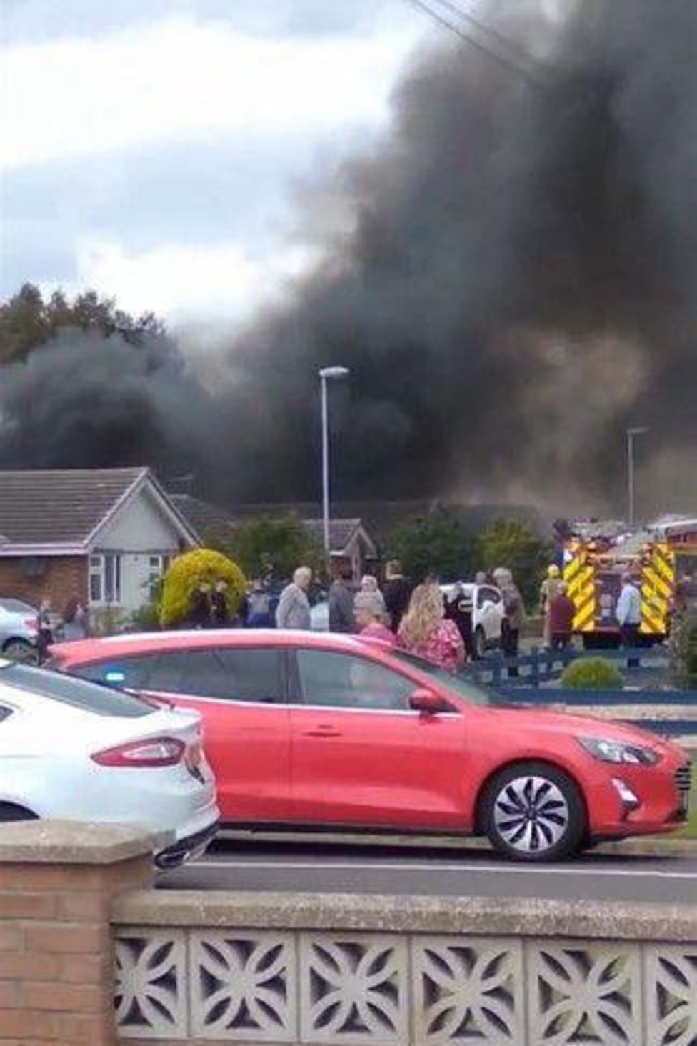 Chapel St Leonards fire destroys homes with family left homeless - BBC News