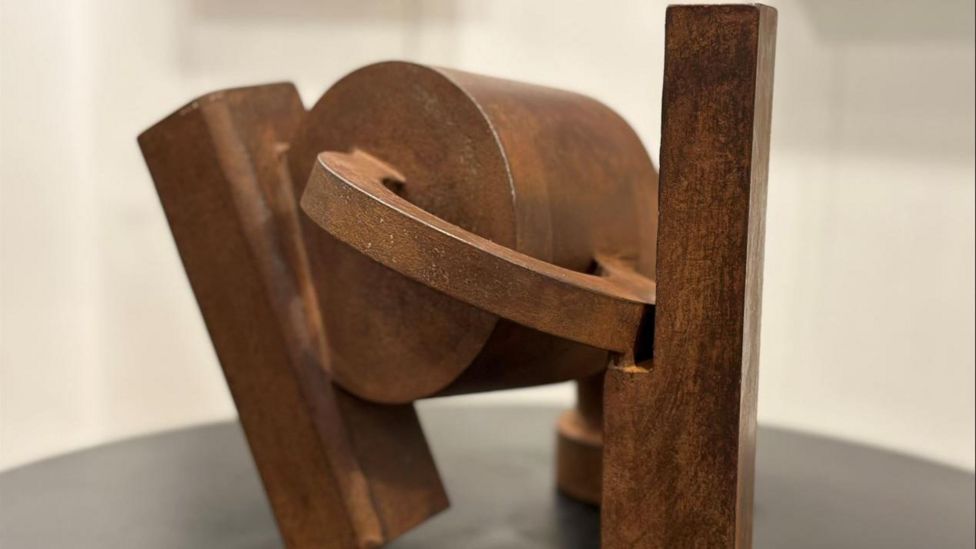 Last chance to see art exhibition inspired by climate change - BBC News