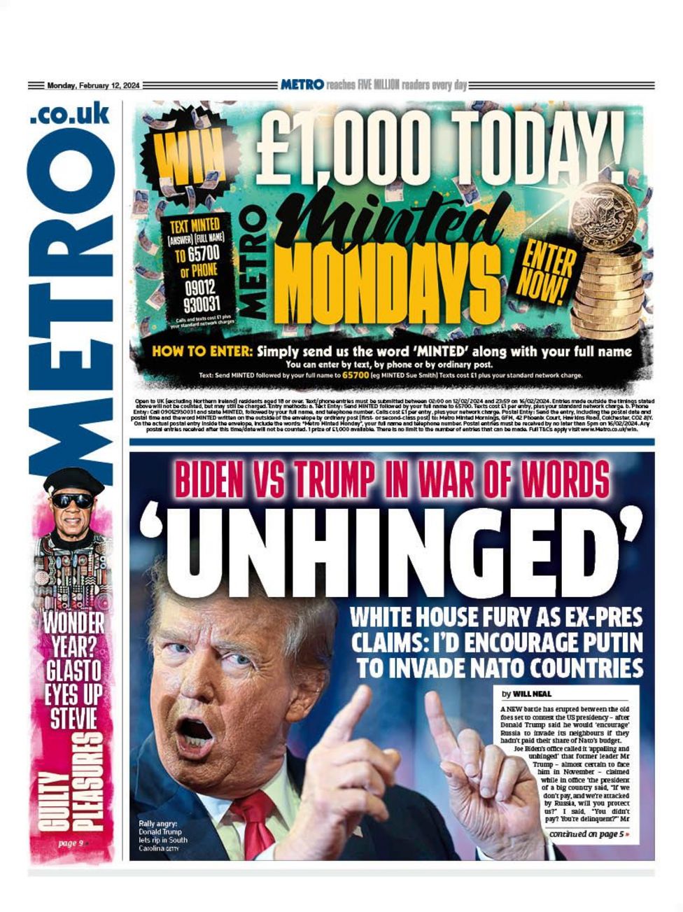 Scotland's papers: Pressure on Matheson and Trump attack on Nato - BBC News