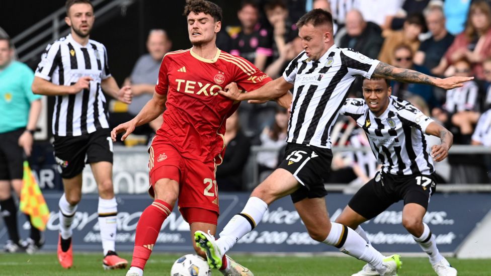 St Mirren v Aberdeen: Team news - BBC Sport