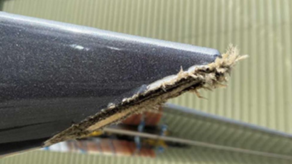 Private jet wing damage is known landing risk - accident report - BBC News