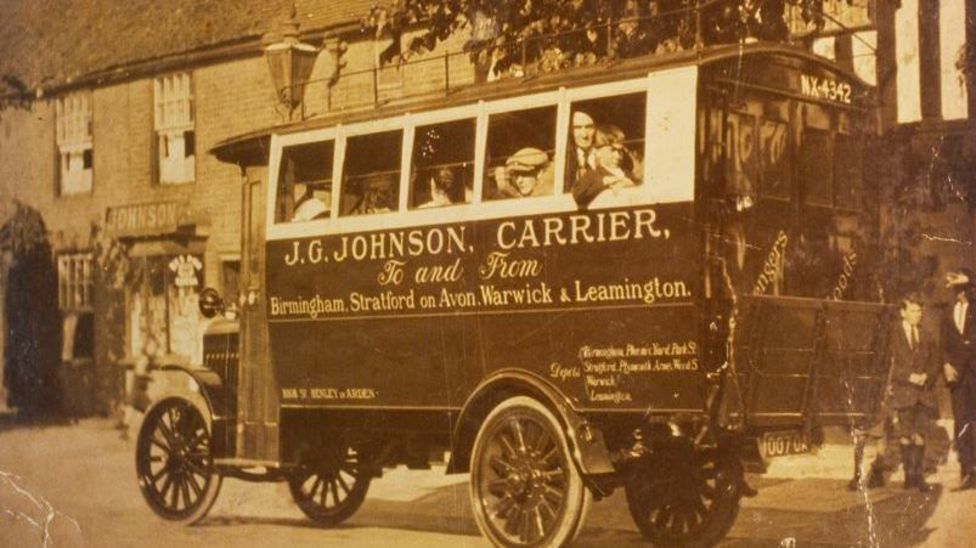 Warwickshire coach firm launched in 1909 enjoys record year - BBC News