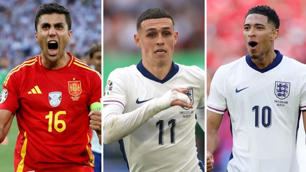 Euro 2024 final - Spain vs England key battles: Rodri vs Phil Foden ...