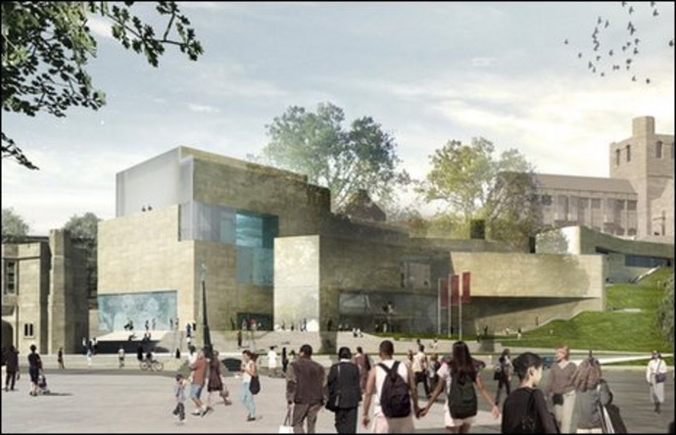 Bangor arts centre plan unveiled - BBC News