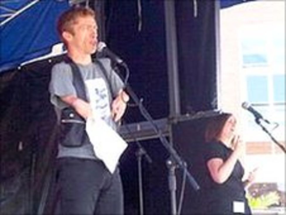 Cardiff Disability Pride Cymru event celebrates talent - BBC News