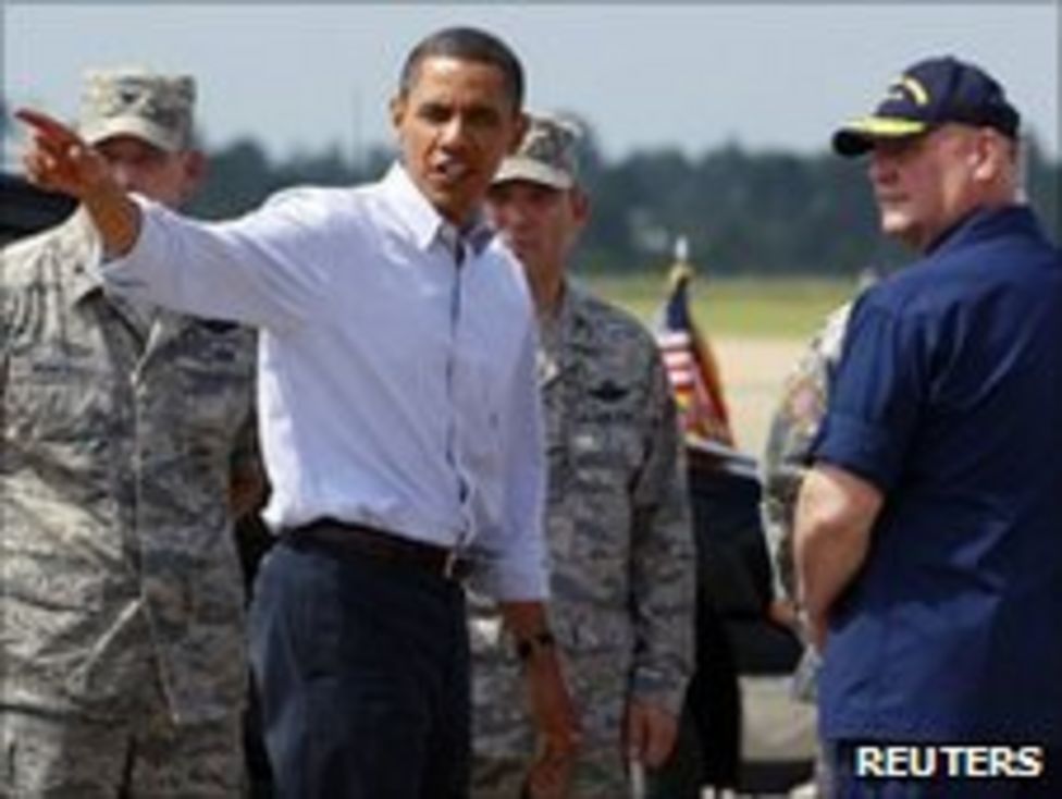 Obama: Oil spill 'an environmental 9/11' - BBC News