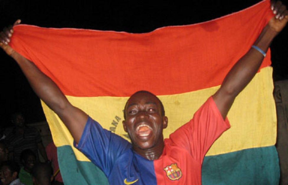 Ghana's Black Stars snatch victory in defeat - BBC News